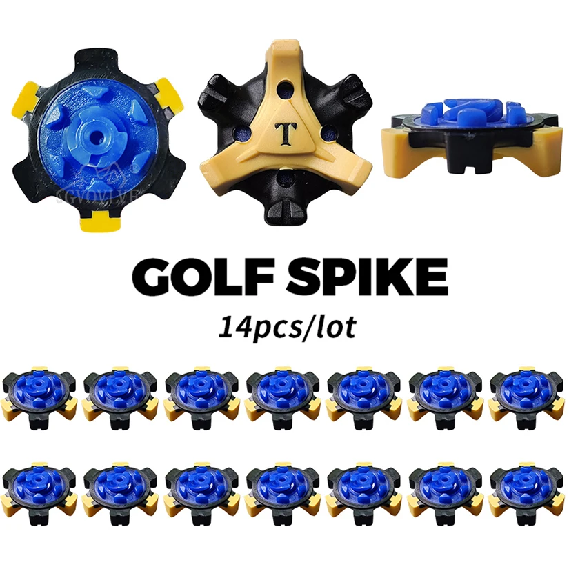14Pcs Golfs Shoe Spike Non-skid Golfing Shoe Spike Professional Golfs ...