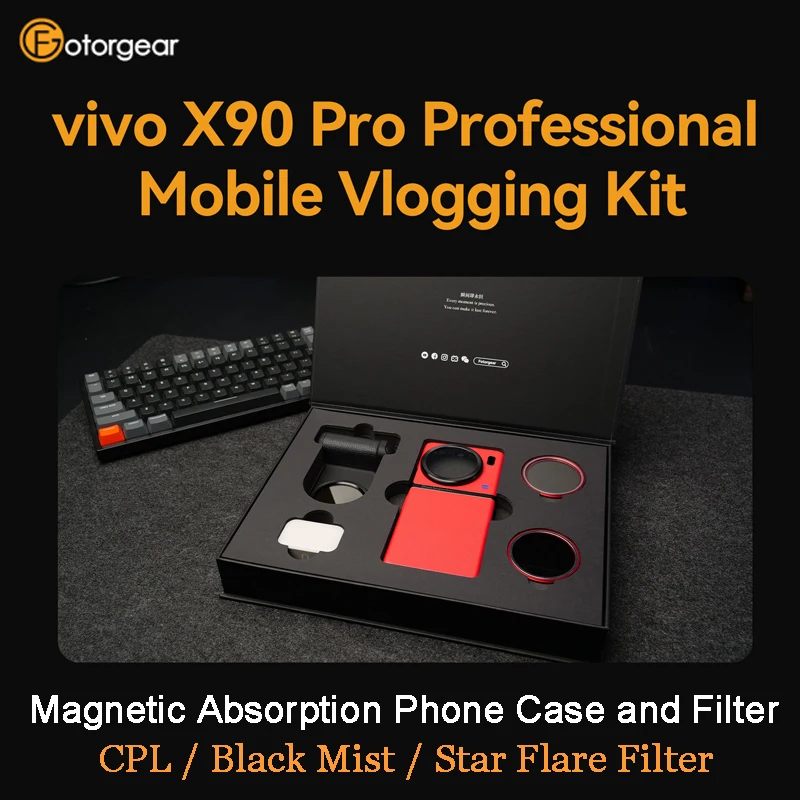 Fotorgear Magnetic Absorption Phone Filter For Vivo X90 Pro Case CPL ...