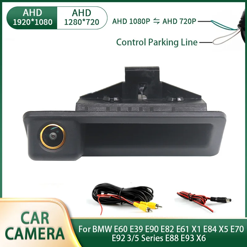 AHD 1080P Waterproof Car Rear View Reverse Camera For BMW E60 E39 E90 ...