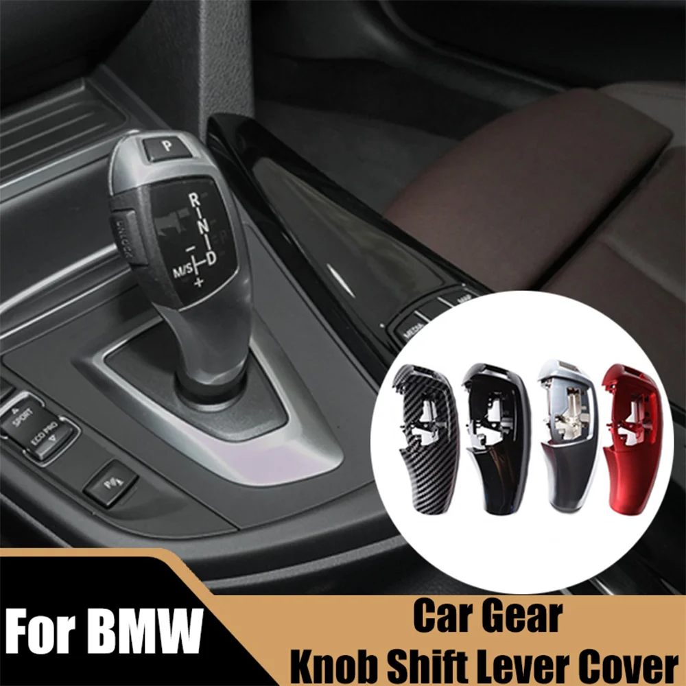 1Pcs Car Gear Knob Shift Lever Cover Replacement For BMW 1 2 3 5 6 7 ...