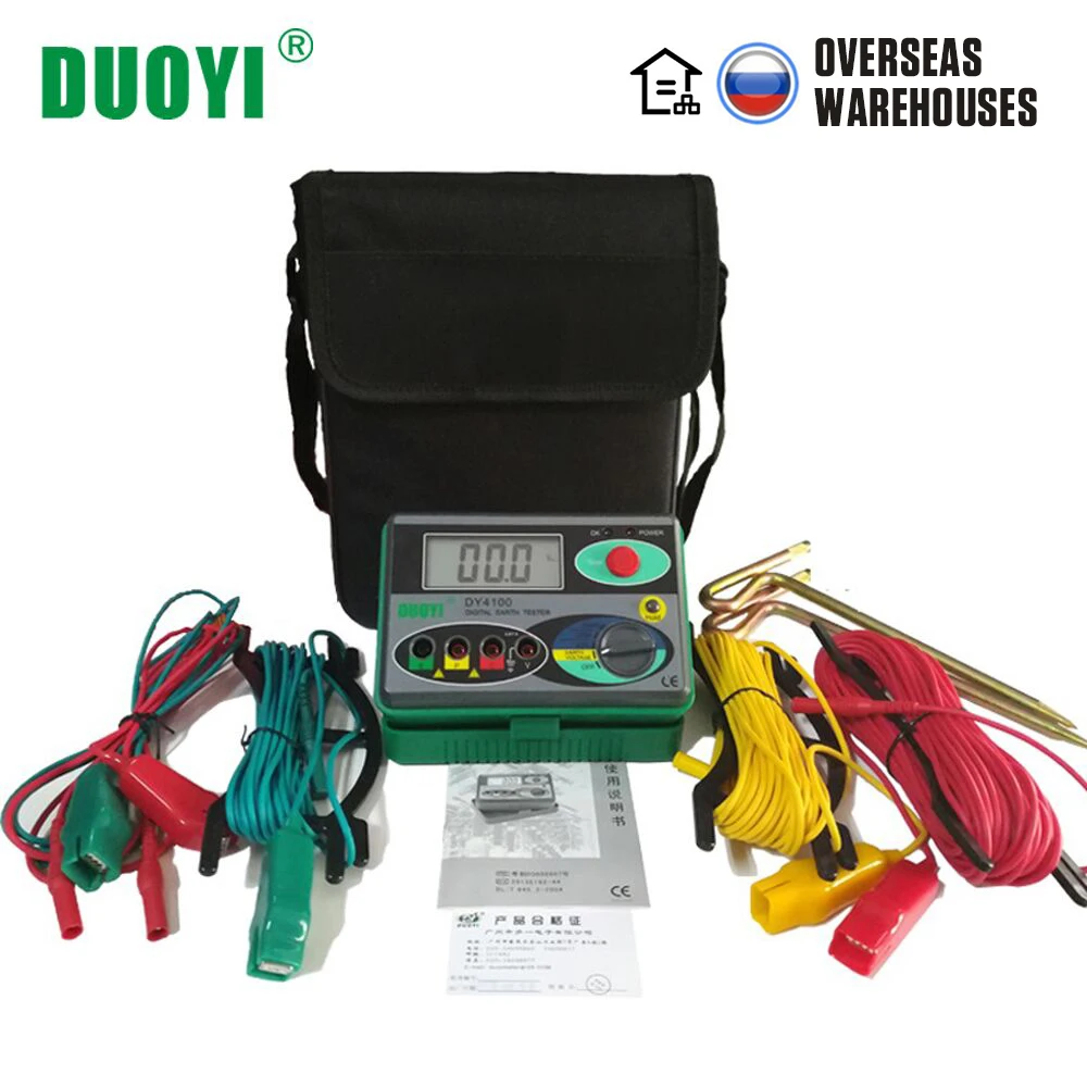 DUOYI-DY4100-Digital-Multimeter-Megohmmeter-Earth-Resistance-Tester ...