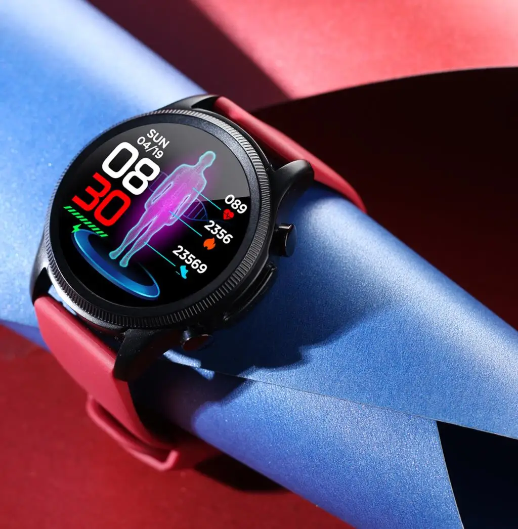 Smart Watch E400 1.39inch ECG Blood Glucose Body Temperature Blood ...