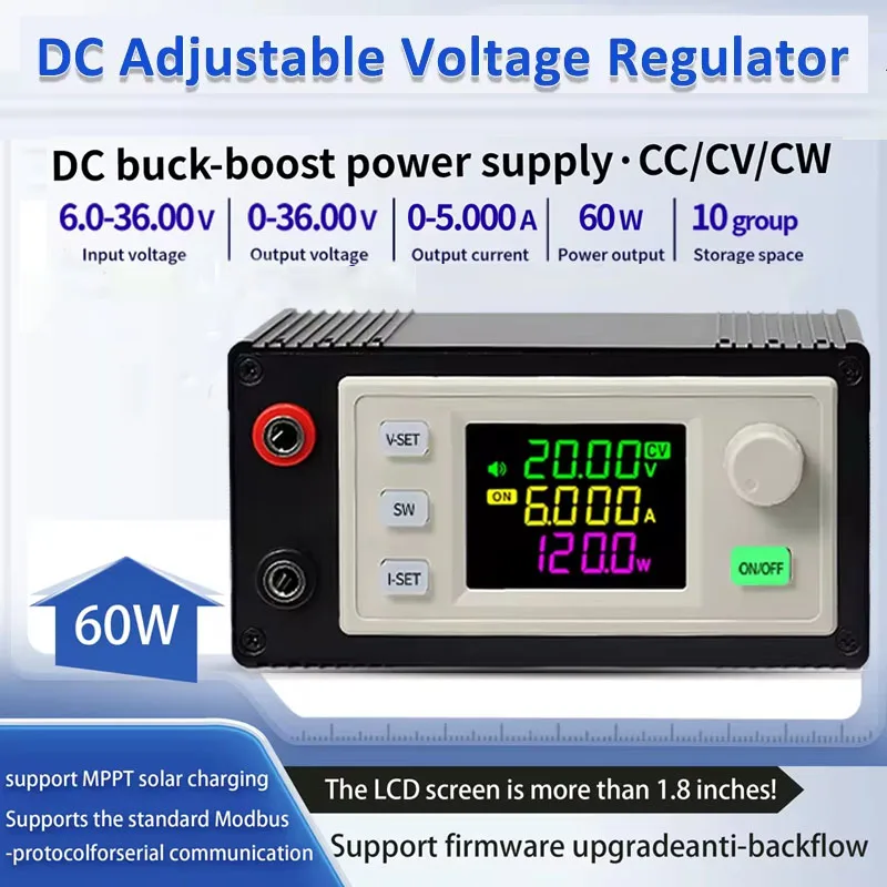 CNC-DC-Adjustable-Voltage-Regulator-Buck-Boost-Converter-0-36V-Power ...