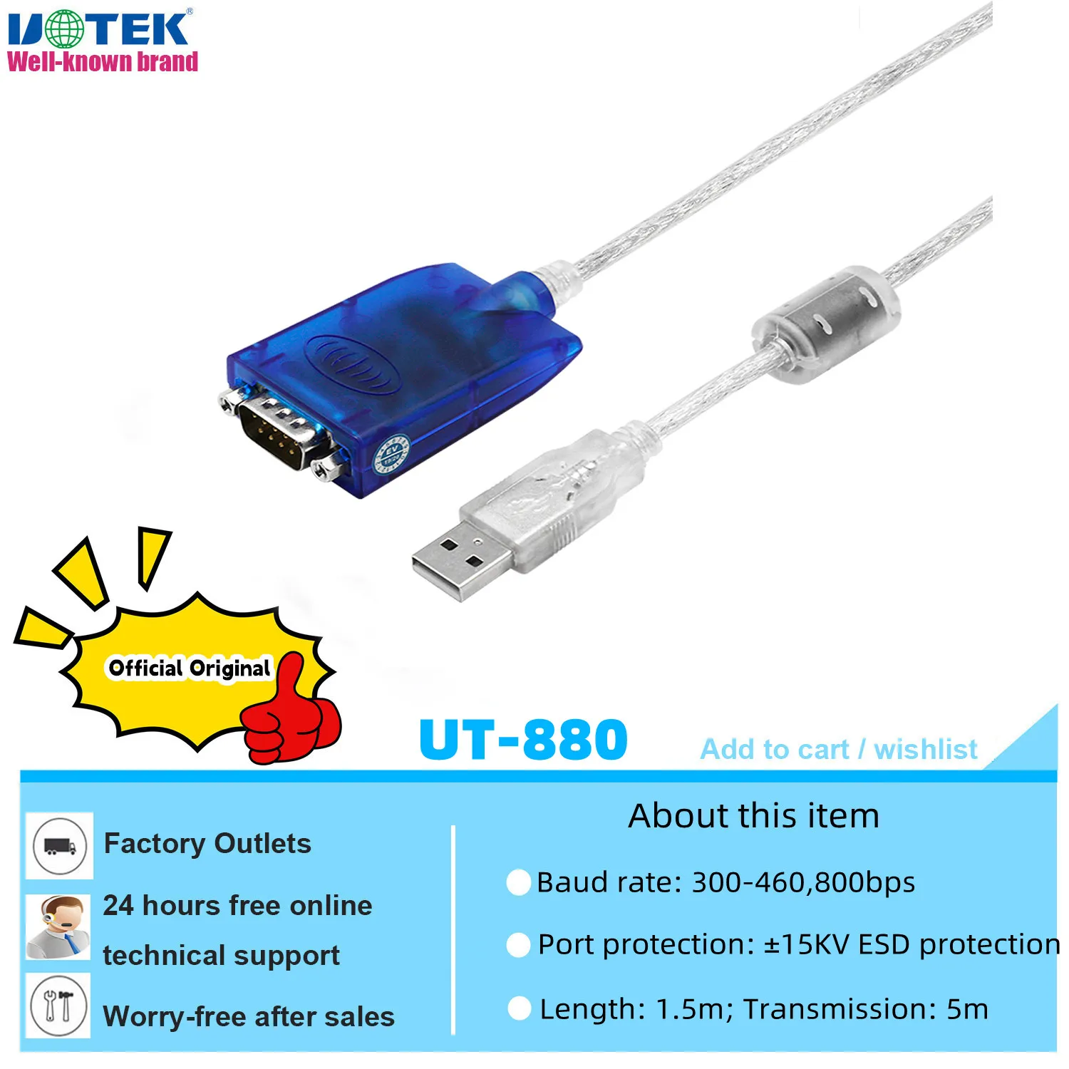 Usb Rs232 Db9 Adapter | Usb Rs232 Cable Db9 | Rs232 Db9 Connector Usb ...