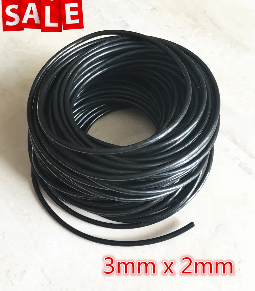 10 Meters Black Uv Ink Hose Ink Tube For Inkjet Printer 3mm X 2mm Pipe ...
