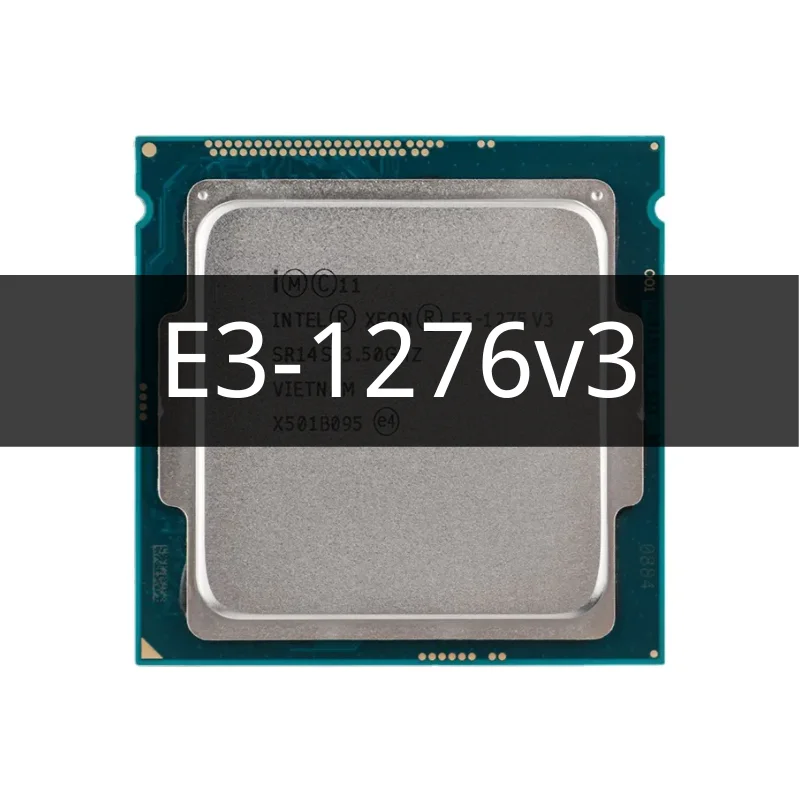 Xeon 프로세서 E3 1276V3 CPU, 쿼드 코어 데스크탑 E3 1276 V3, 3.60GHz, 8M, LGA1150 ...