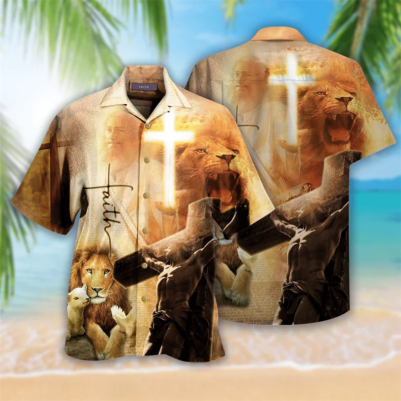 Jesús toma mi mano Jesús es mi salvador Camisas hawaianas para hombre y ...