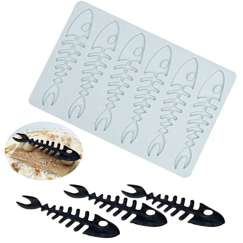 Sugarcraft-Silicone-Pad-Silicone-Lace-Mat-Mold-Hollow-Fishbone-Shape ...