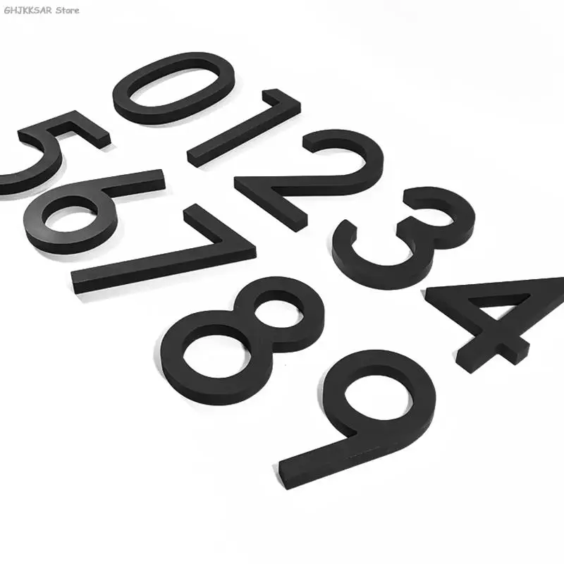 New-Address-Big-Modern-Door-Alphabet-Floating-House-Number-Letters-Sign ...