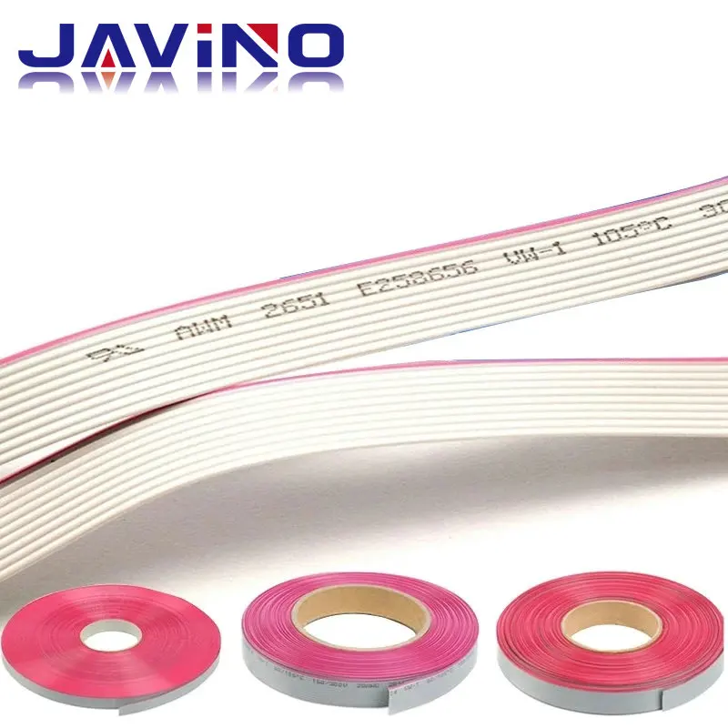 2Meter-6P-10P-12P-14P-16P-20P-40P-1-27mm-PITCH-Grey-Flat-Ribbon-Cable-6.jpg