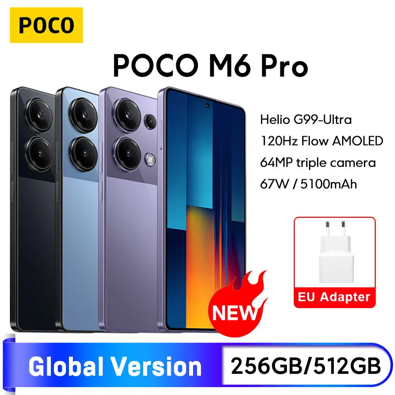 POCO-M6-Pro-Global-Version-Smartphone-256GB-512GB-Helio-G99-Ultra-64MP ...