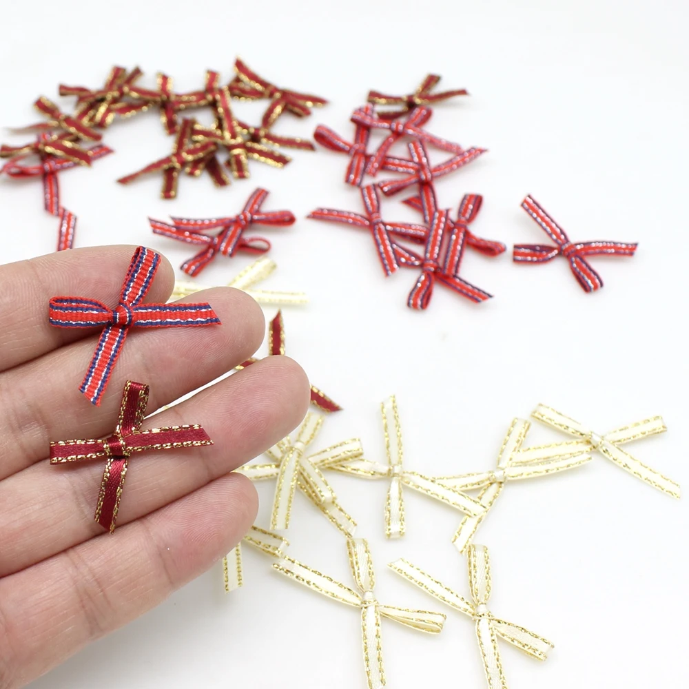 100pcs-200pcs-2cm-3cm-Small-Polyester-Satin-ribbon-Bow-tie-for-Craft ...
