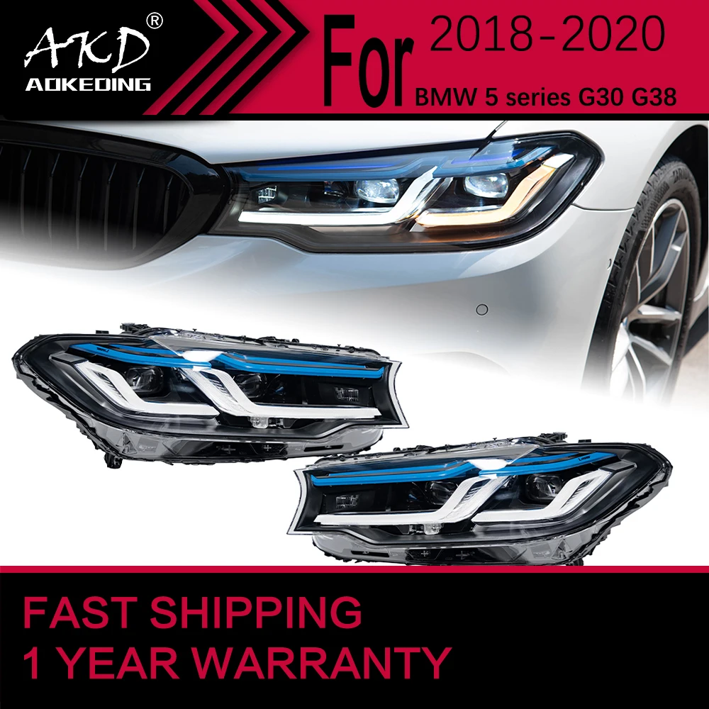 Car-Lights-for-BMW-G30-G38-F90-525I-530I-LED-Headlight-2017-2021-5 ...
