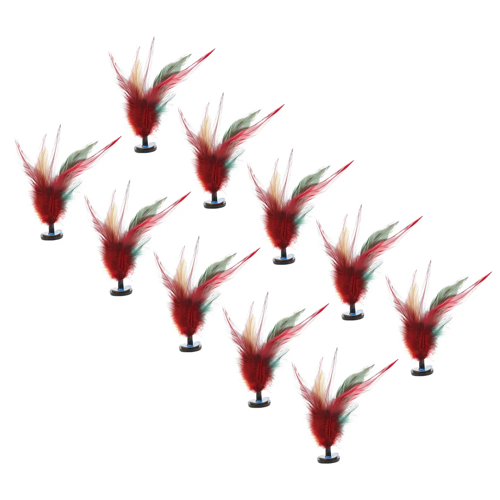 10pcs-Chinese-Jianzi-Shuttlecocks-Kick-Shuttlecocks-Jianzi-Kick ...
