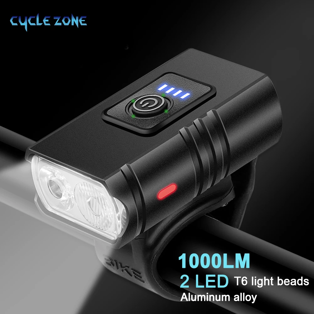BK02-Bike-Light-USB-Rechargeable-T6-LED-Bicycle-Lights-6-Modes-MTB ...