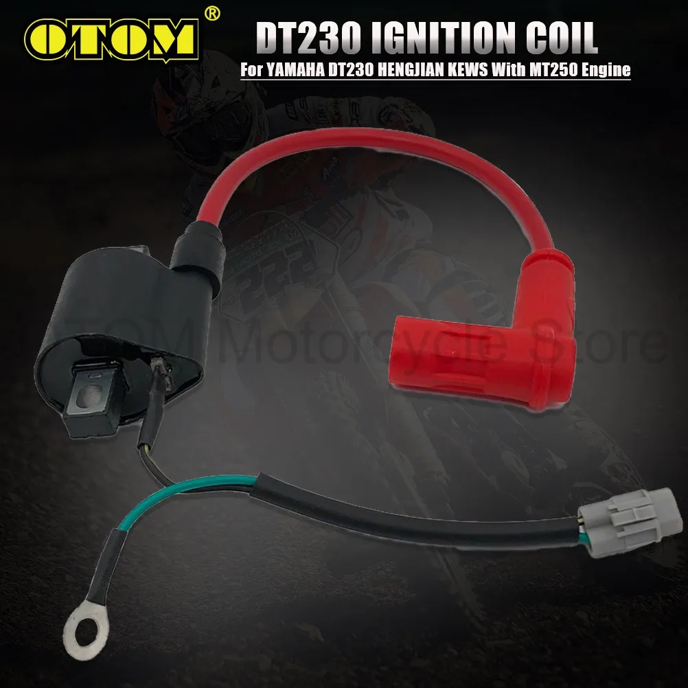 Motorcycle For YAMAHA LONCIN HENGJIAN KEWS Engine Ignition Coil Spark ...