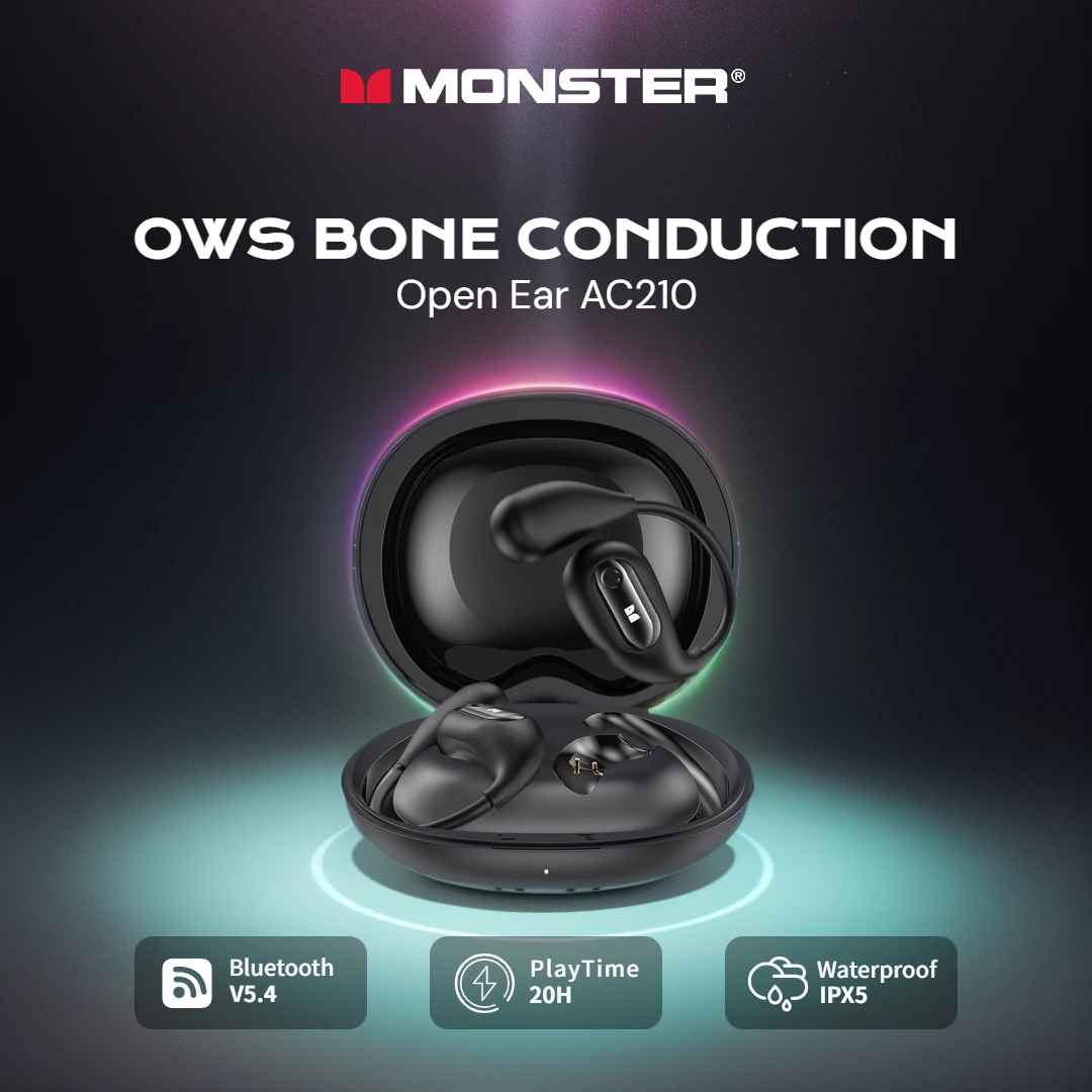 Monster-Open-Ear-AC210-Sports-Ear-Hook-Earphones-OWS-Bone-Conduction ...