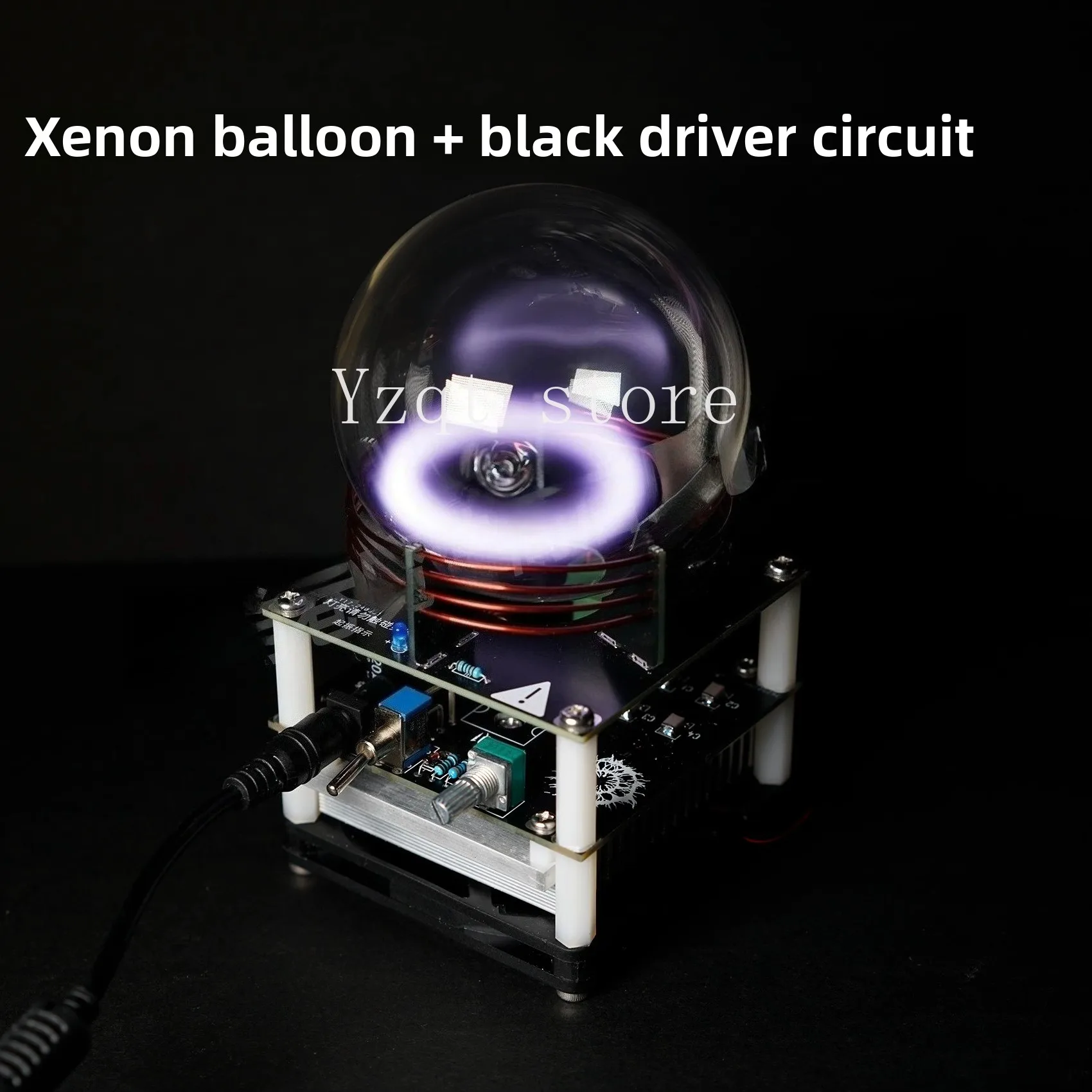 Plasma ring ion ball can be out of the ring glass ball xenon krypton ...