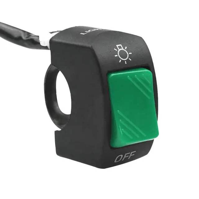 12V Motorcycle ON/OFF Switch Second-line Headlight Switch Waterproof ...