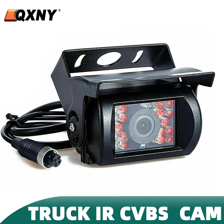 QXNY-24V-Backup-Camera-Heavy-Duty-18-LED-IR-Night-Vision-Waterproof ...