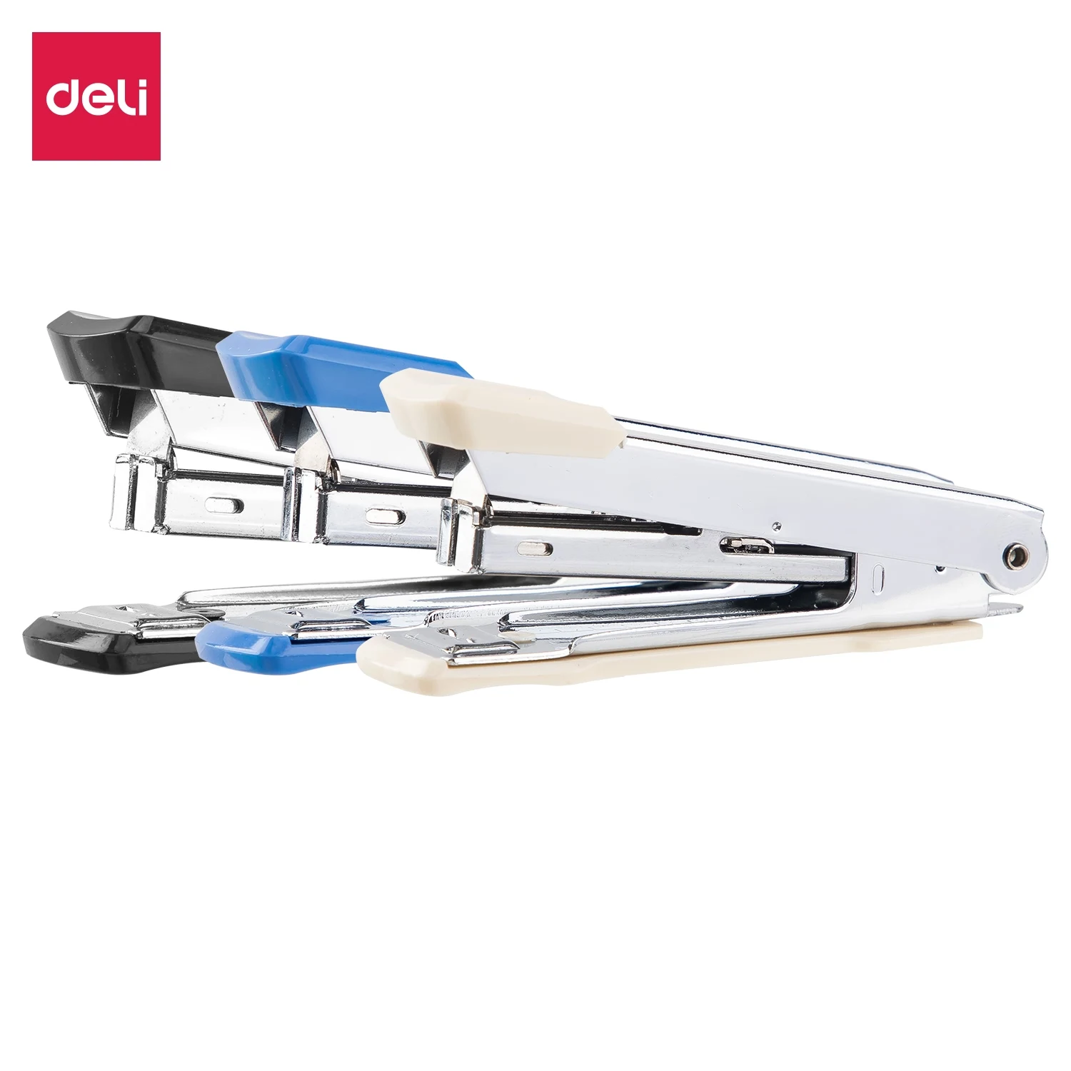 Deli Mini Stapler No. 10 Colorful Portable Stapler Machine Durable ...