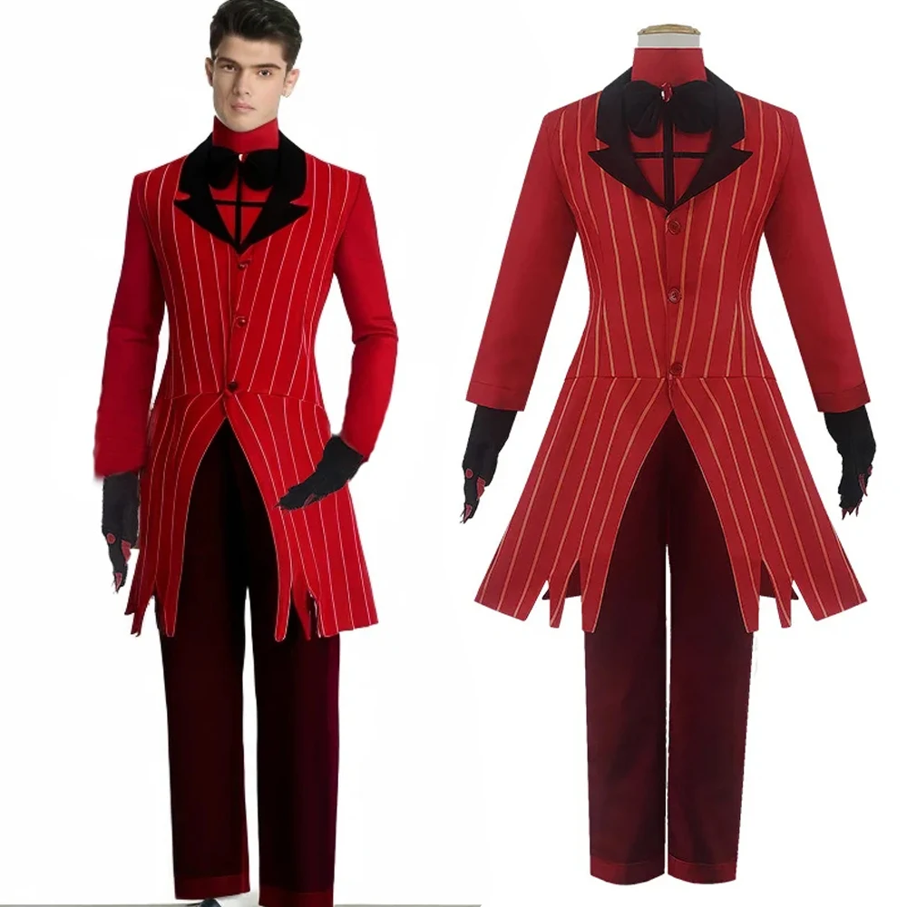 Anime-Hotel-Hazbin-Alastor-Cosplay-Costume-Red-Jacket-Alastor-Cos ...