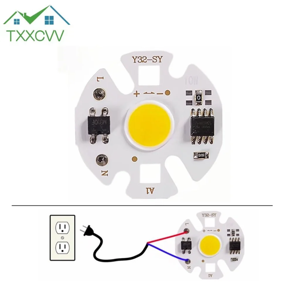 Y32-COB-LED-Chip-Lamp-Matrix-3W-5W-7W-9W-12W-AC-220V-For-Floodlight ...