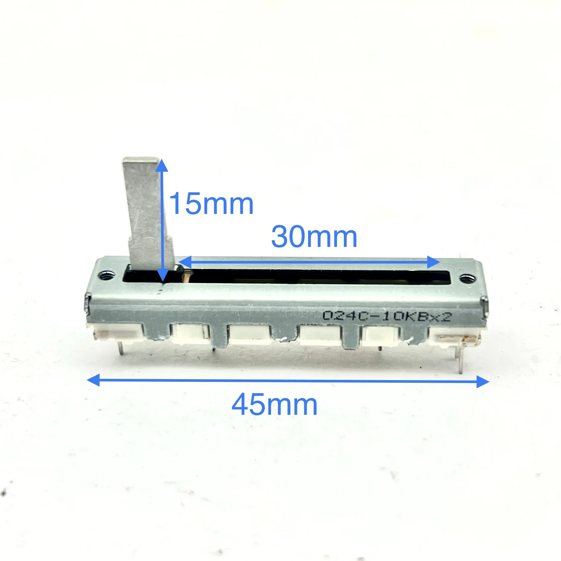 1 PCS ALPS 45MM straight slide volume adjustable potentiometer stroke ...