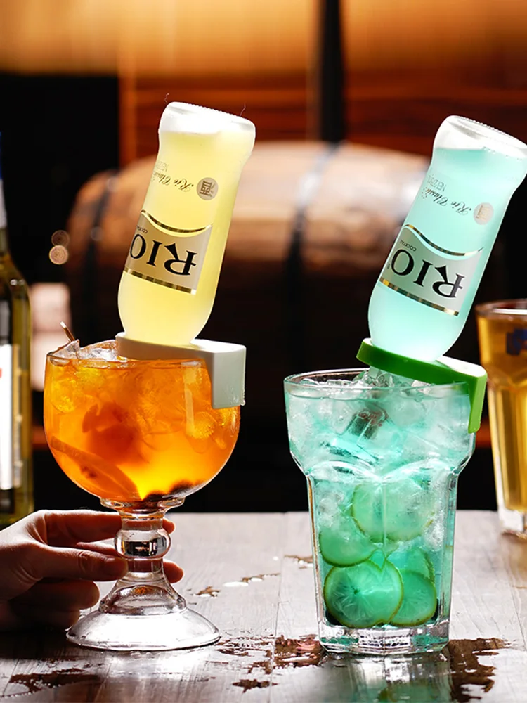 Cocktail-snap-cup-creative-glass-inverted-high-footed-mug-beer-mug ...