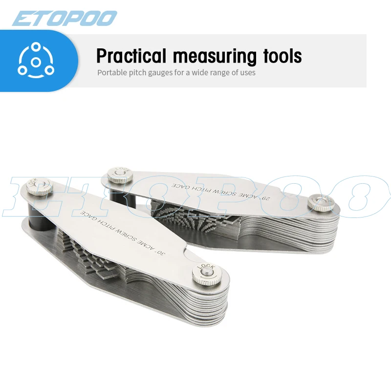 29 30 Degree Optional Screw Pitch Measuring Tool Screw, 57% OFF