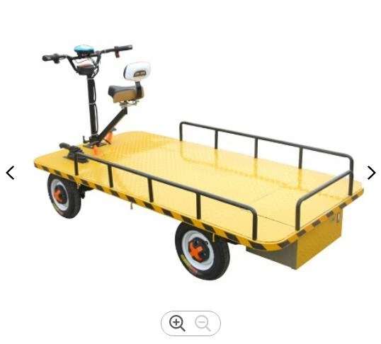 Mobile Warehouse Carrying Handing Electric Hand Trolley Platform Cart ...
