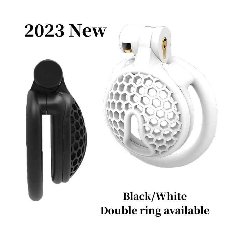New-Male-Mini-Honeycomb-Chastity-Lock-3D-Series-Breathable-Cobra-CB ...