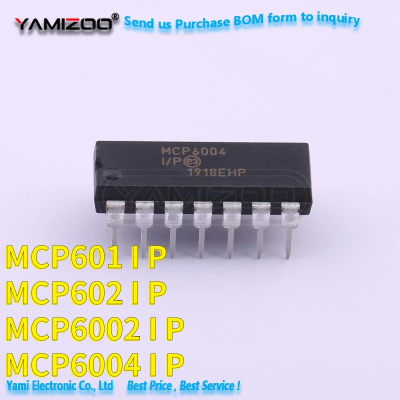 10-pi-ces-MCP602-I-P-MCP602-DIP-MCP6002-IP-MCP6004-IP-MCP601-IP-MCP6002 ...