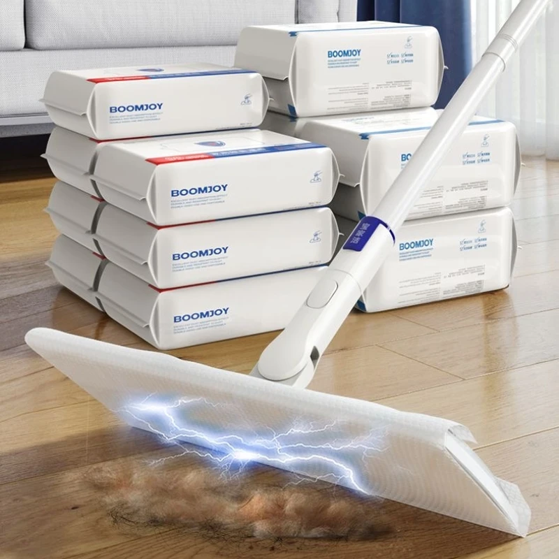 Disposable-Nonwoven-Mop-Paper-Electrostatic-Dust-Removal-Mop-Cloth-Pet ...