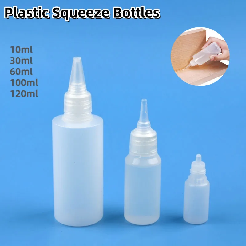 10/30/60/100/120ML Food Grade Plastic Extruded Bottles Eye drops Craft ...