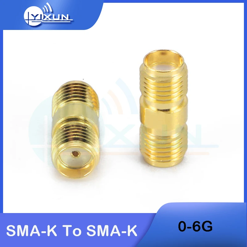 5PCS-SMA-KK-RF-Connector-SMA-Female-to-female-2-way-Adapter-SMA-K-to ...