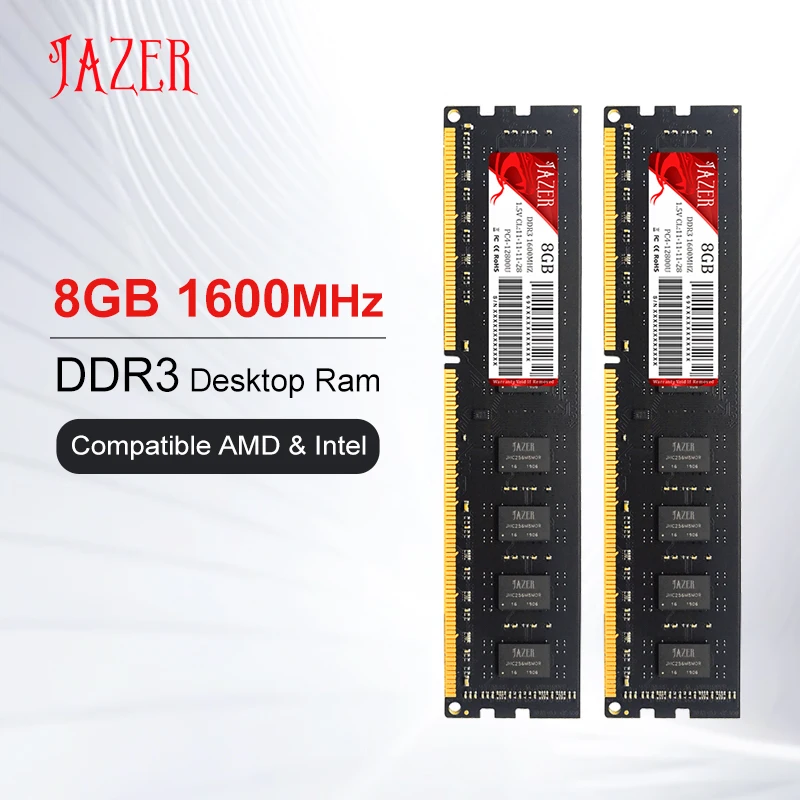 JAZER-Memoria-Rams-DDR3-1600MHz-New-Dimm-1-5V-Desktop-Memory-Compatible ...