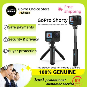 GoPro Shorty Mini Extension Pole Tripod for Go Pro HERO 12 11 & all ...