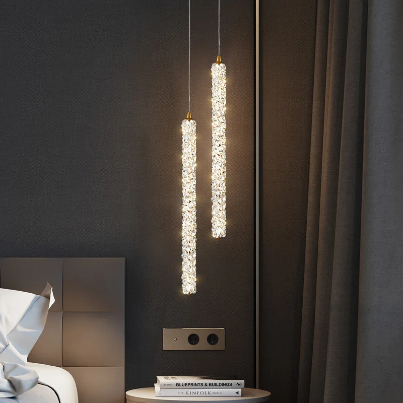 Nordic-LED-Pendant-Lights-Hanging-Long-Bar-Bedroom-Bedside-Kitchen ...