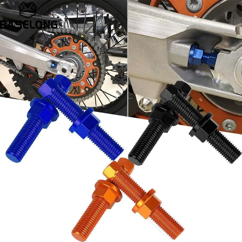 CNC-Chain-Adjuster-Bolt-Nuts-For-KTM-105-125-200-250-300-350-390-450 ...