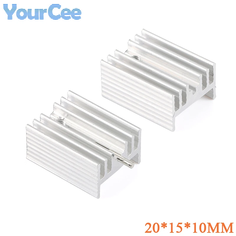 10pcs-21-15-10mm-Heatsink-Cooling-Fin-Radiator-Cooler-Aluminum-Heat ...