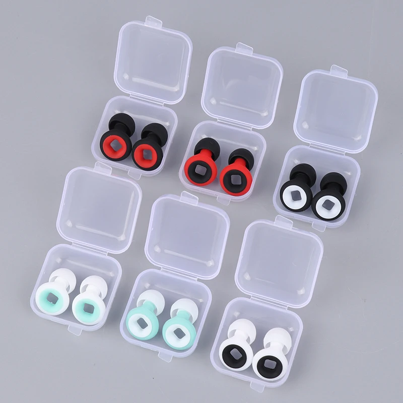 New-Silicone-Swimming-Earplug-Sleep-Noise-Ear-Plug-Canceling-Noise ...