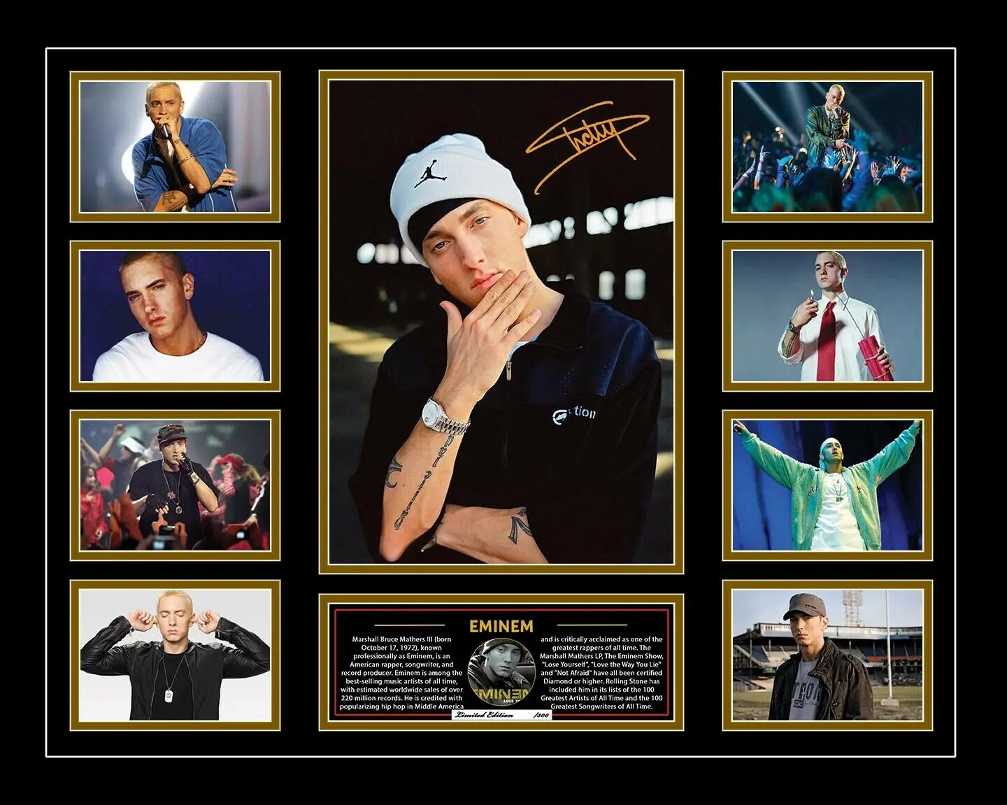 Eminem Not Afraid Poster