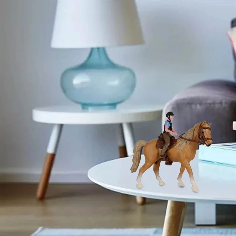 1PC-Creative-Educational-Toys-Simulation-Animals-Horse-Racing-Models ...