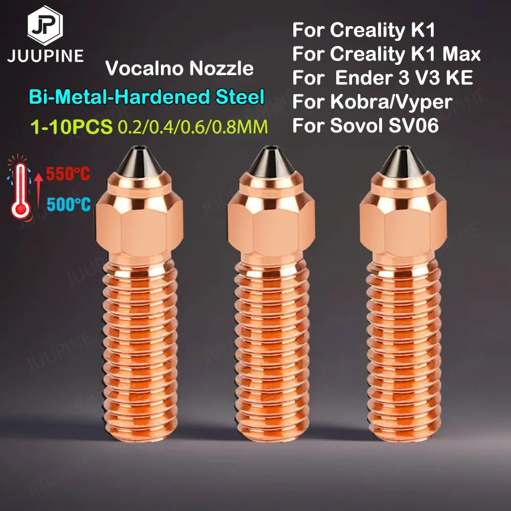 Bimetal-volcano-nozzle-For-creality-k1-nozzle-Ender-3-v3-ke-creality-k1 ...