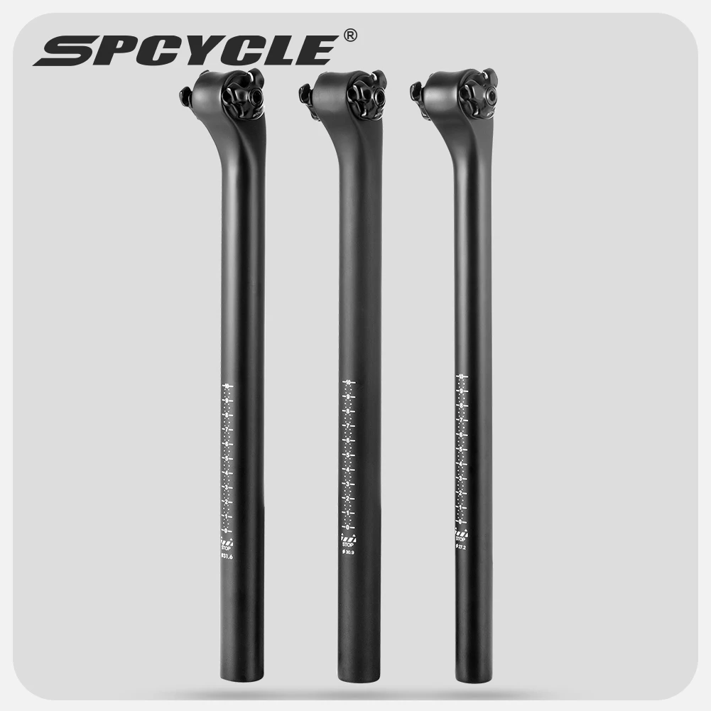 Spcycle-tija-de-sill-n-de-carbono-para-bicicleta-de-monta-a-tubo-de ...