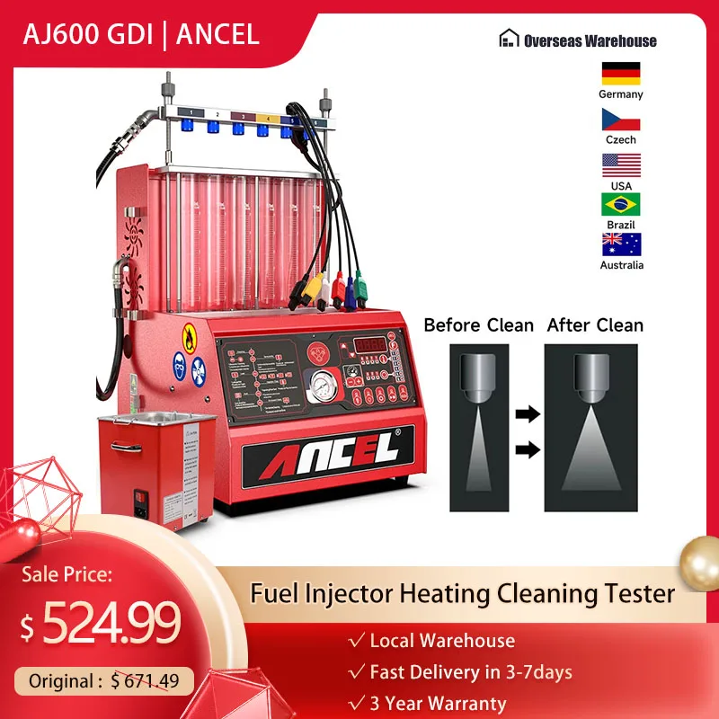 ANCEL-AJ600-GDI-EFI-MPI-SFI-Fuel-Injector-Cleaner-Tester-Machine-for ...