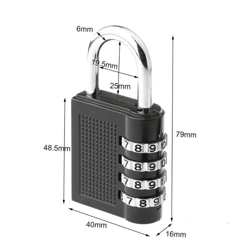 79-43-16mm-Heavy-Duty-4-Dial-Digit-Combination-Lock-Weatherproof ...