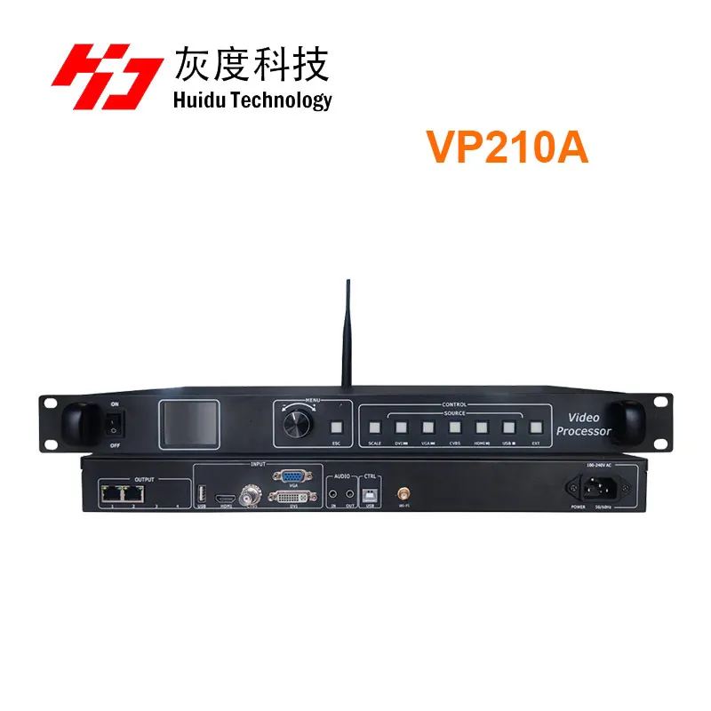 Huidu VP210A VP210C HD VP210 Series LED Video Processor Integrated LED ...