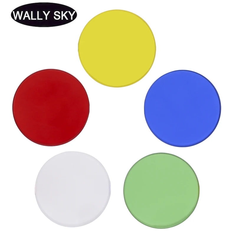 5 Pieces Microscope Filters 32 35 42 45mm Diameter Biological ...